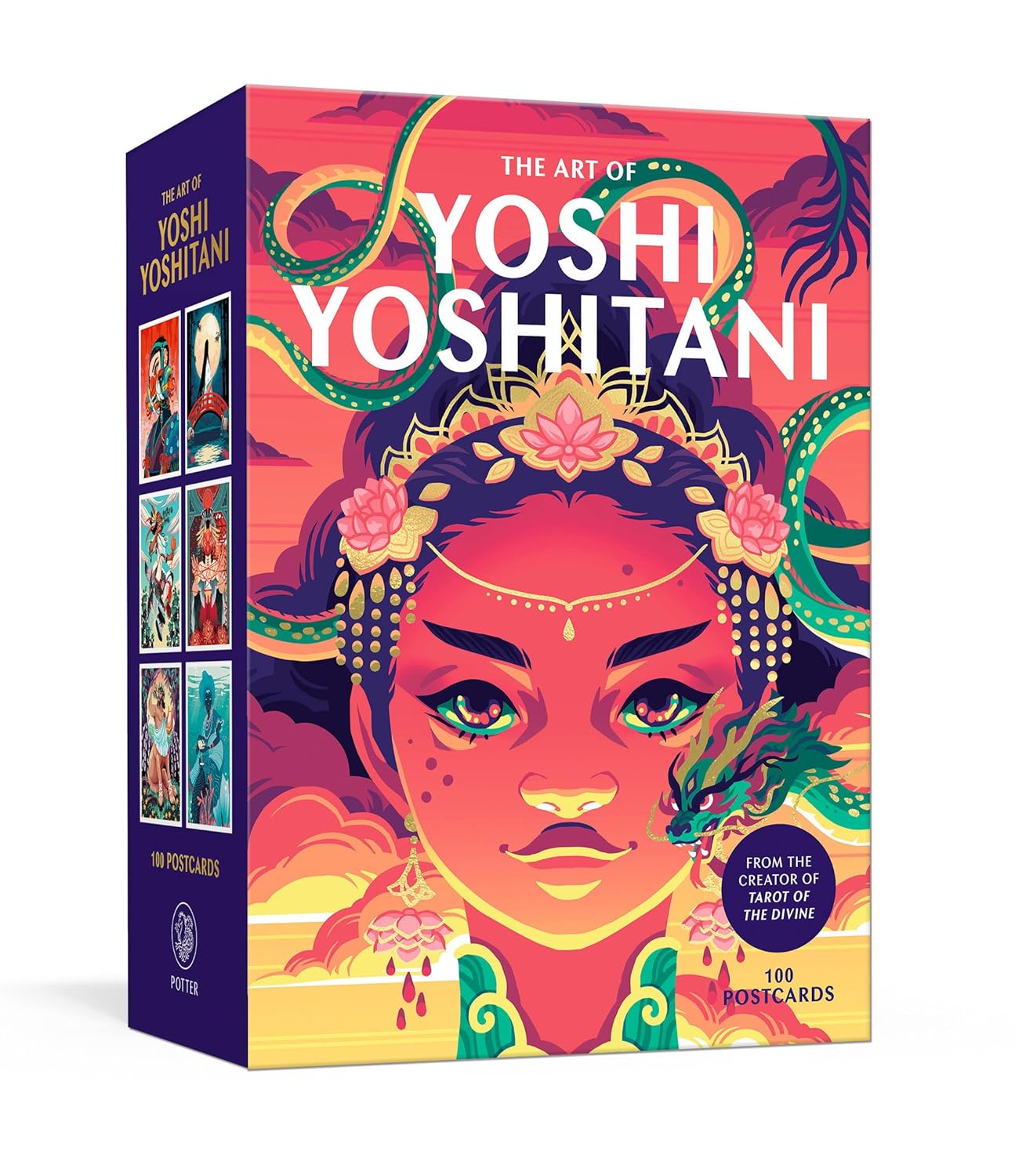 Set 100 postcards - The Art of Yoshi Yoshitani - Clarkson Potter