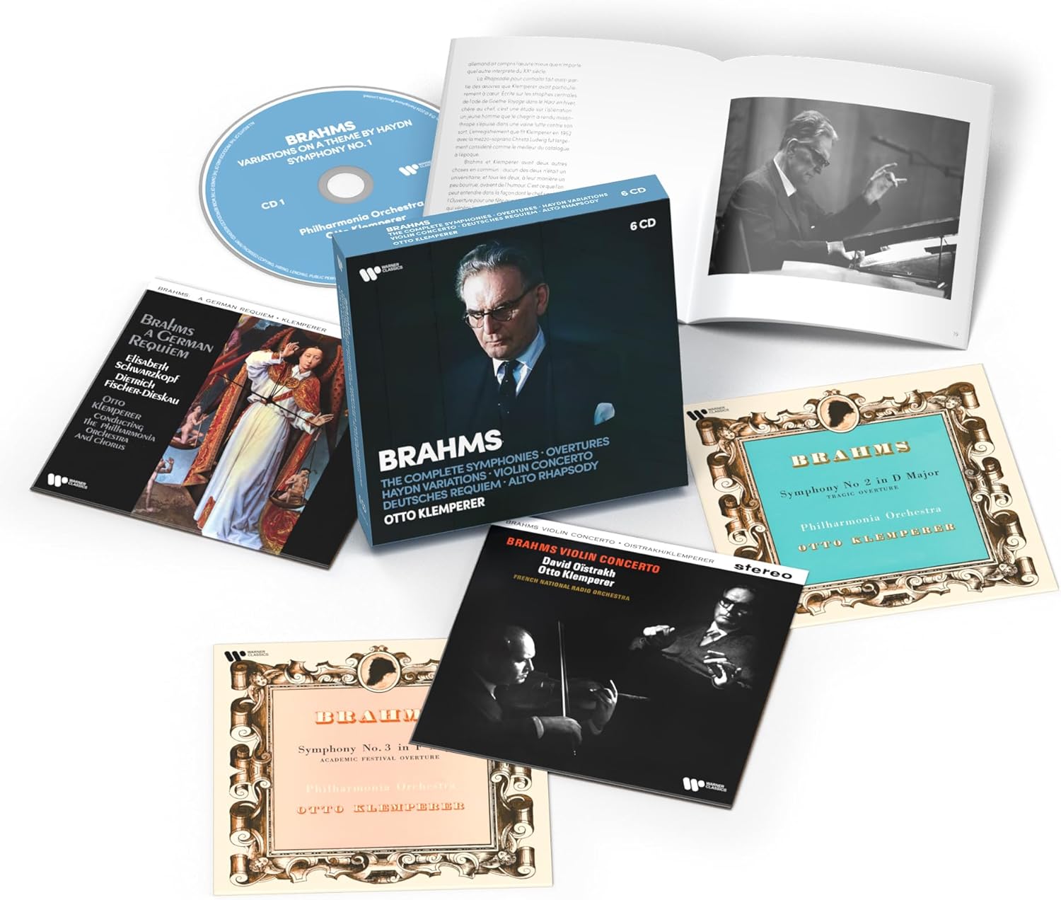 Brahms: The Complete Symphonies - Overtures - Haydn Variations - Violin ...