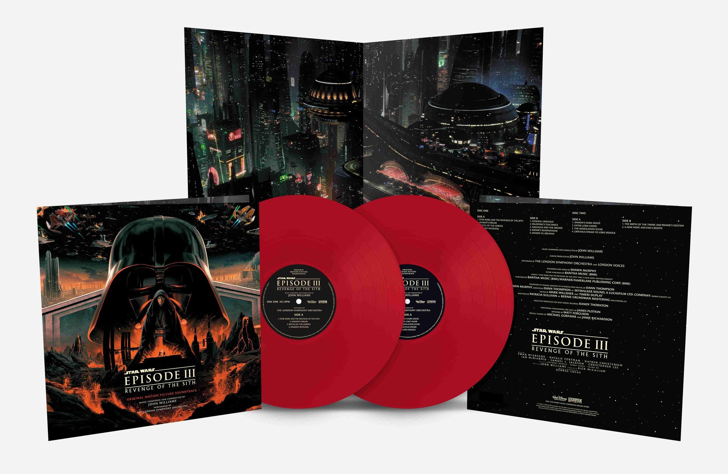 Star Wars Episode III: Revenge Of The Sith (Soundtrack - Red Vinyl ...