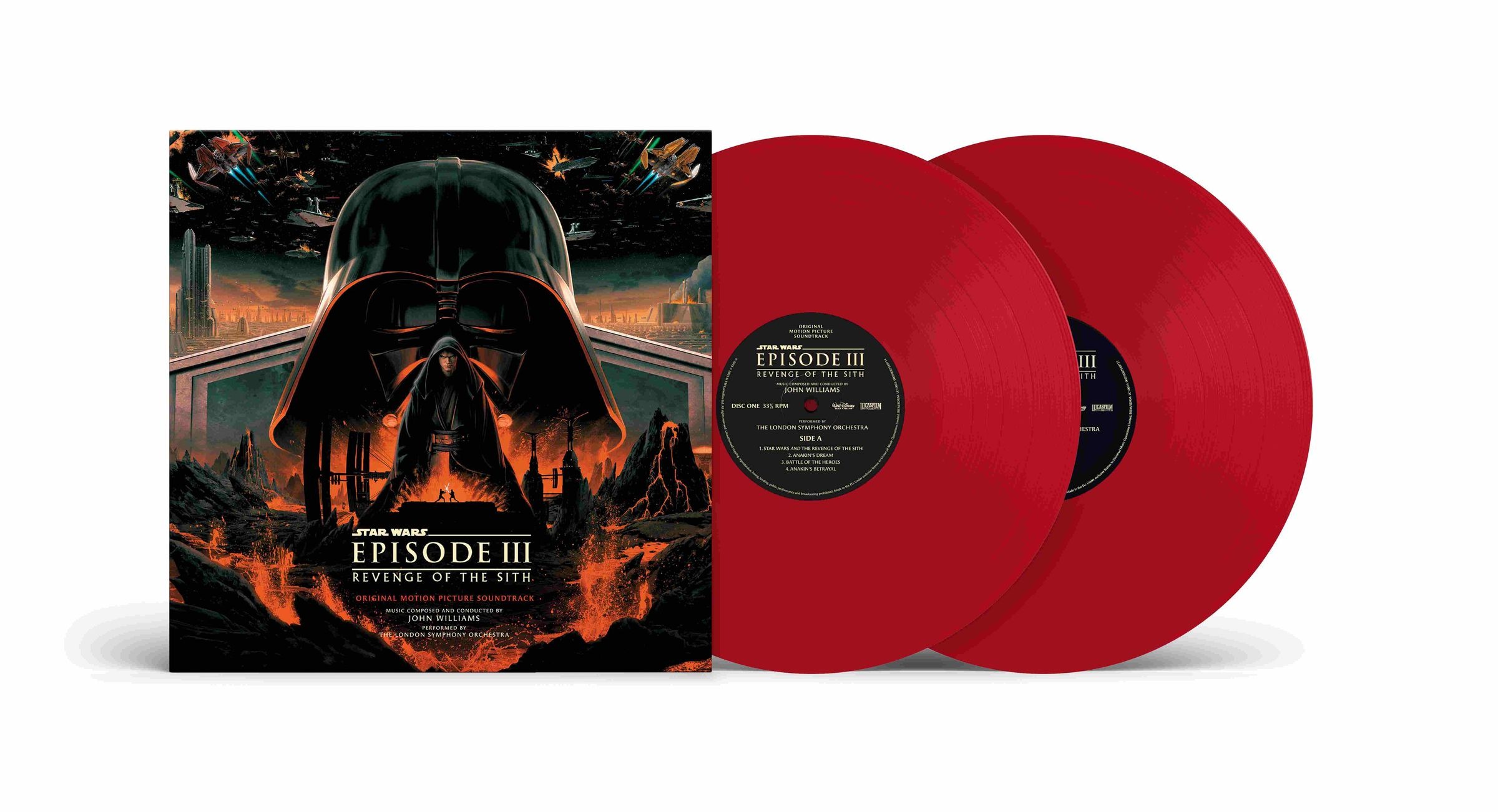 Star Wars Episode III: Revenge Of The Sith (Soundtrack - Red Vinyl ...