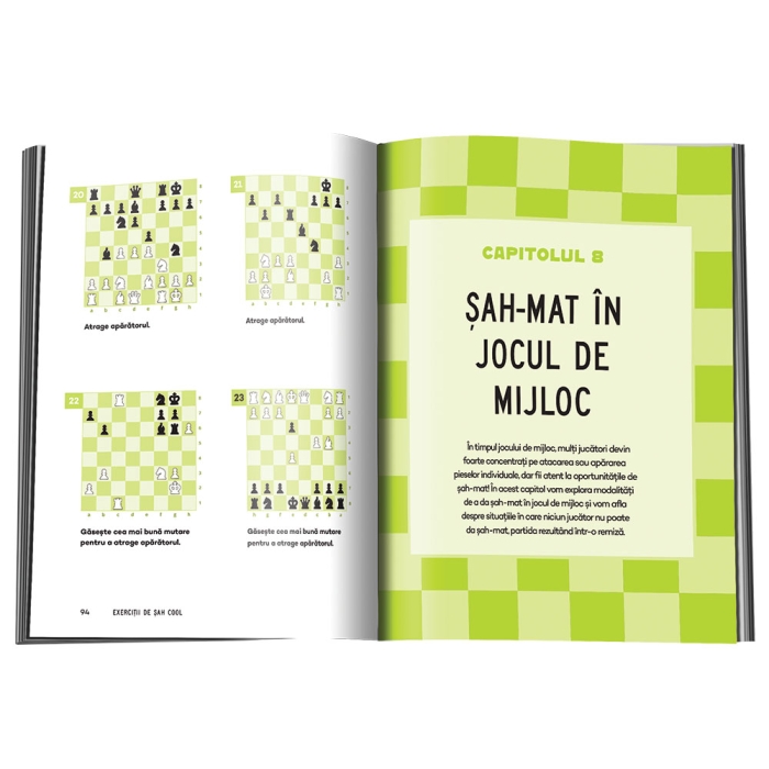 Exercitii de sah Cool - Viktoria Ni