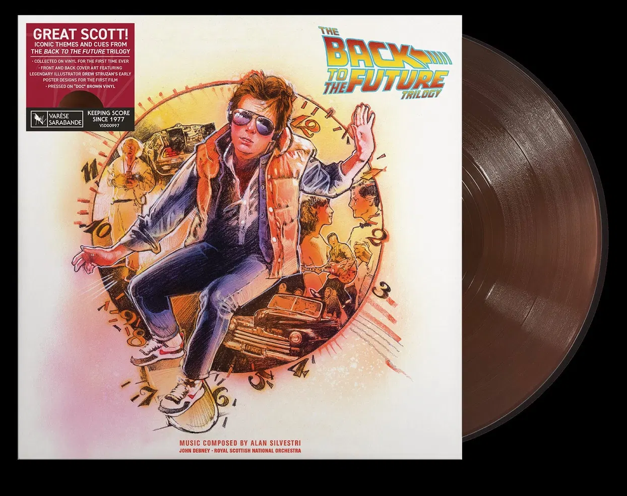 The Back To The Future Trilogy (Doc Brown Vinyl) - Alan Silvestri