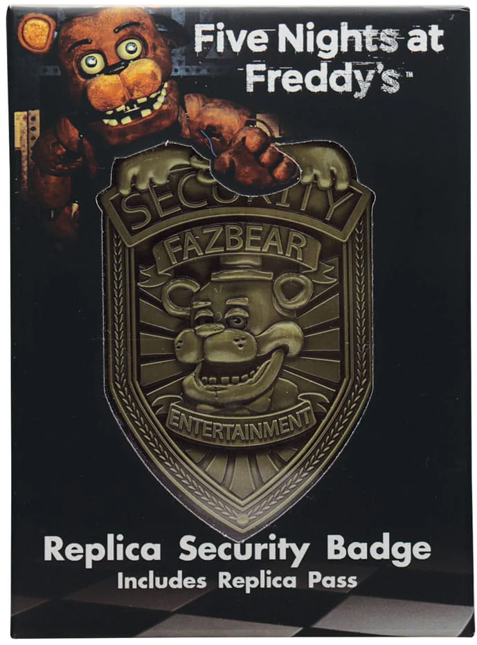 Insigna - Five Nights At Freddy´s - Security Badge - FaNaTtik