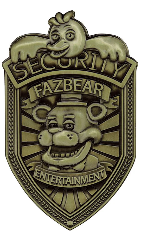 Insigna - Five Nights At Freddy´s - Security Badge - FaNaTtik