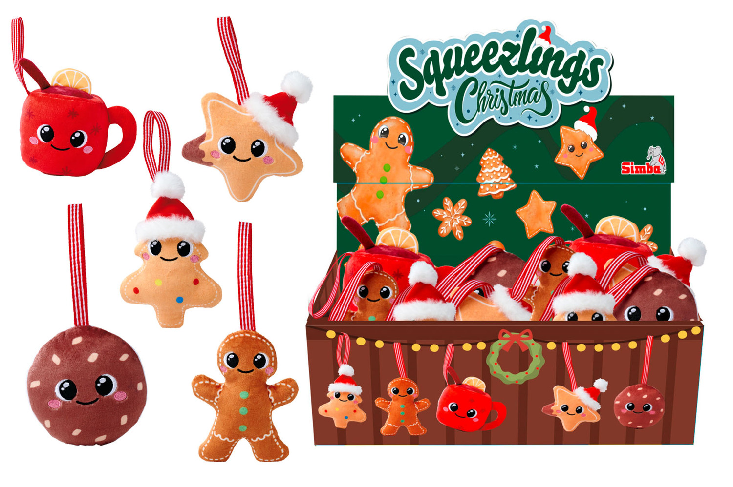 Jucarie de plus - Figurina Christmas (mai multe modele, pret pe bucata ...