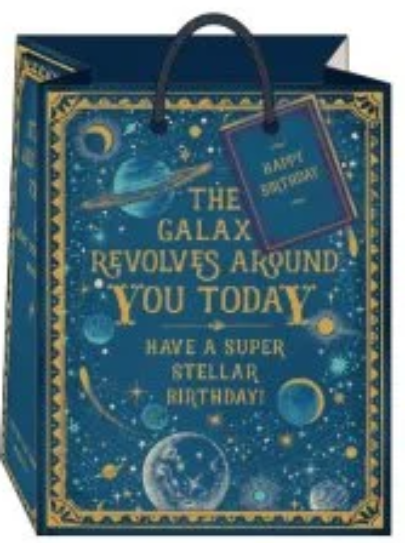 Punga cadou - Storybook Galaxy - Mediu - The Art File