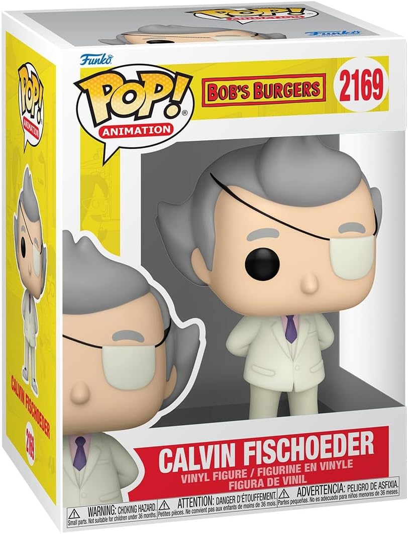 Figurina - Pop! Animation - Bob's Burgers: Calvin Fischoeder - Funko