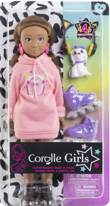 Set joaca - Muzica si Moda - Papusa Melody - Corolle