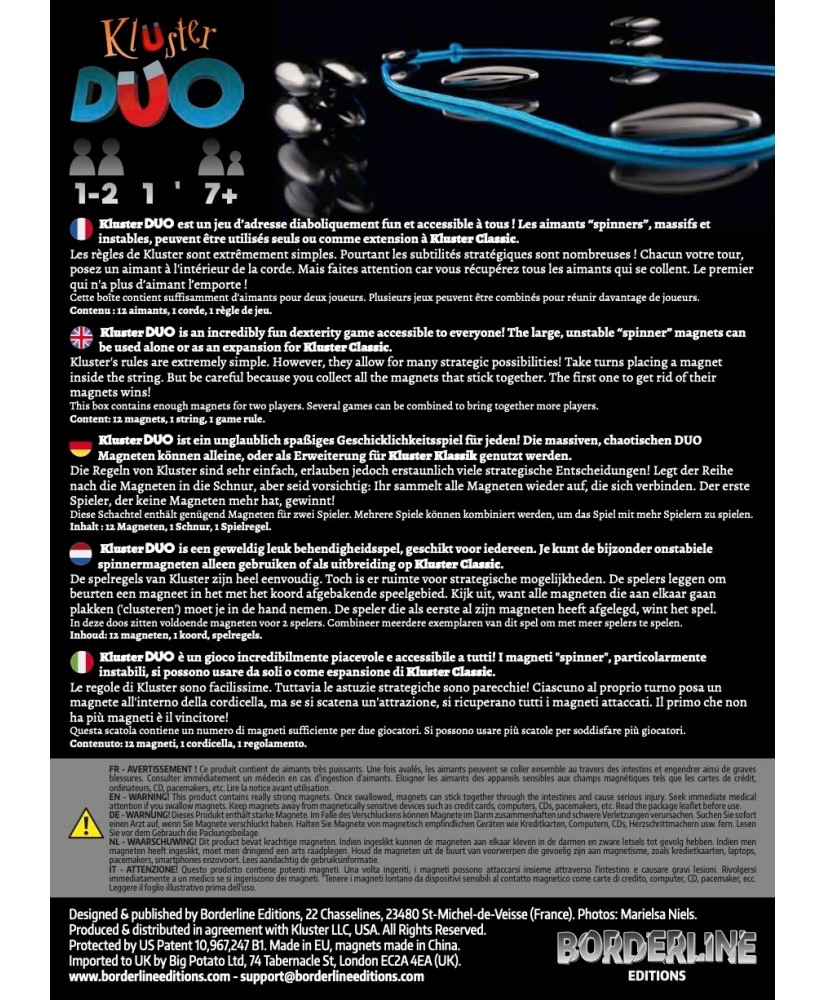 Joc de societate - Kluster Duo - Borderline Editions