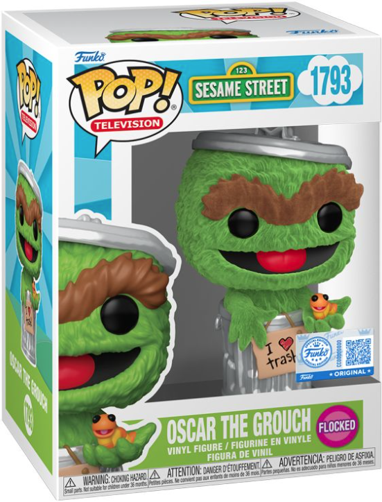 Figurina - Funko Pop! Television - Sesame Street - Oscar the Grouch - Funko