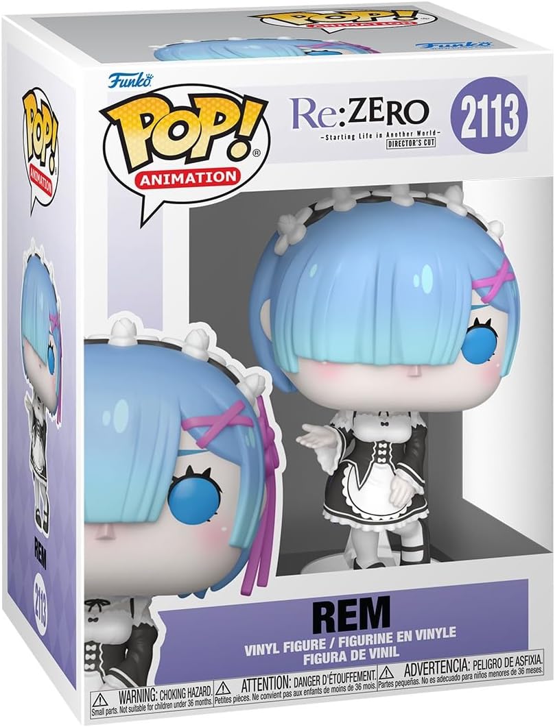 Figurina - Funko Pop! Animation - Re:Zero - Rem - Funko