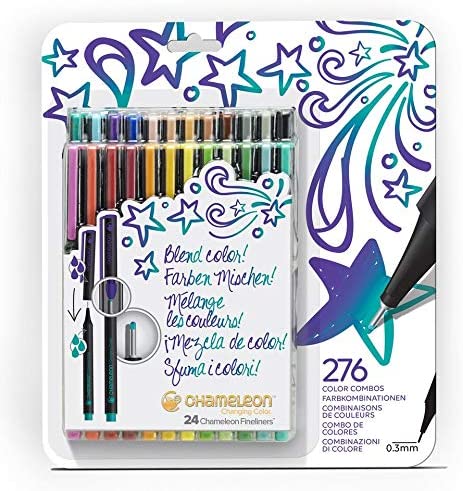 Set linere - 24 Fineliners Chameleon - Chameleon