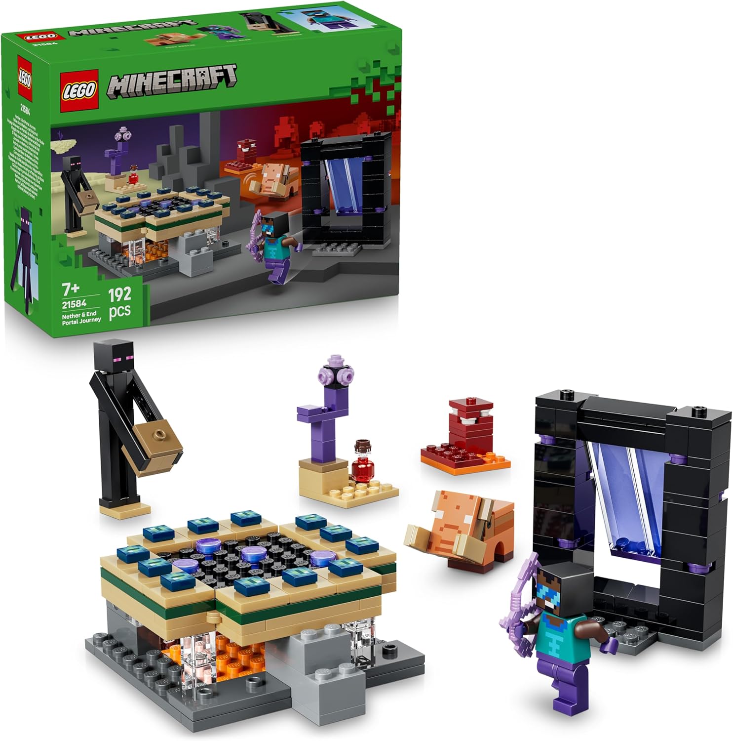 LEGO Minecraft - Nether and End Portal Journey (21584) - LEGO
