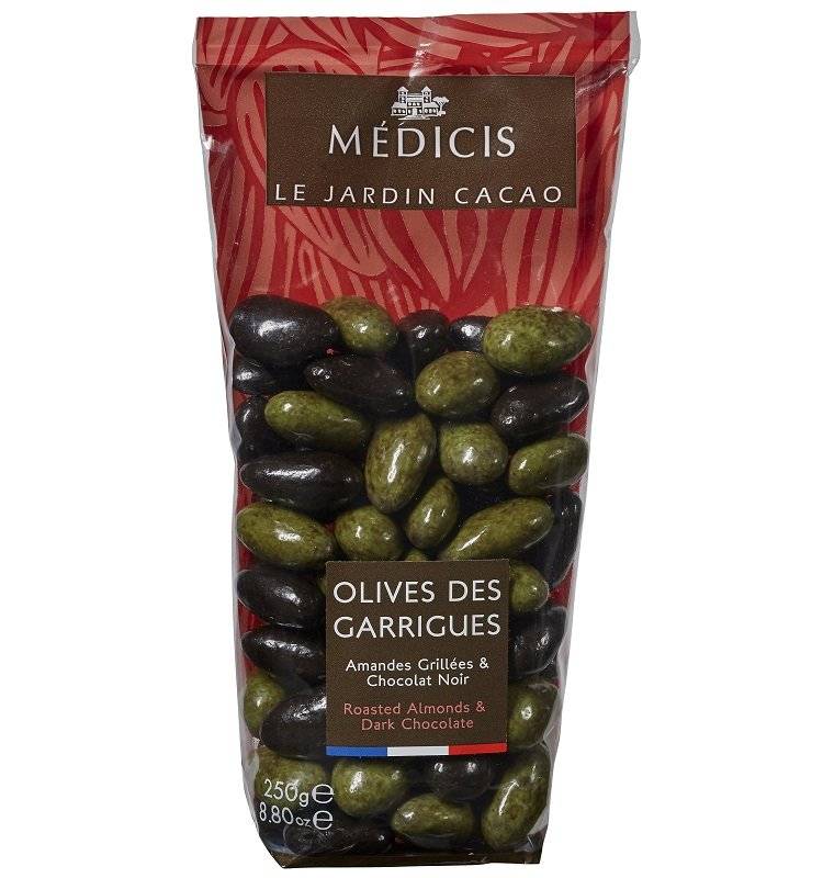 Migdale prajite - Olives Des Garrigues, 250g - Medicis