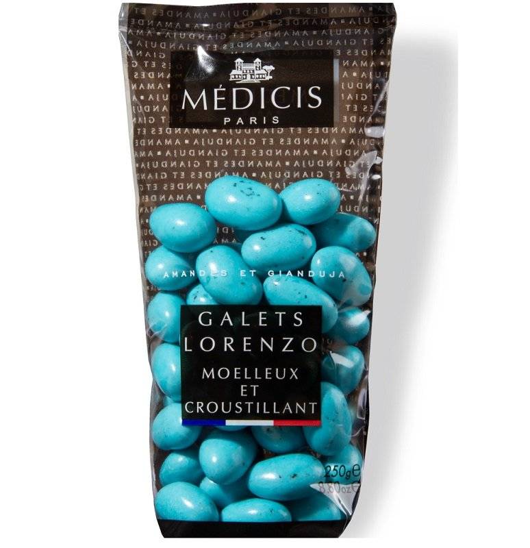 Migdale prajite - Lorenzo Turquoise, 250g - Medicis