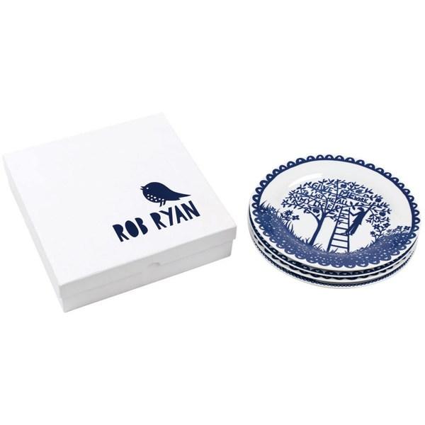 Rob Ryan Set of Four Plates Four Seasons