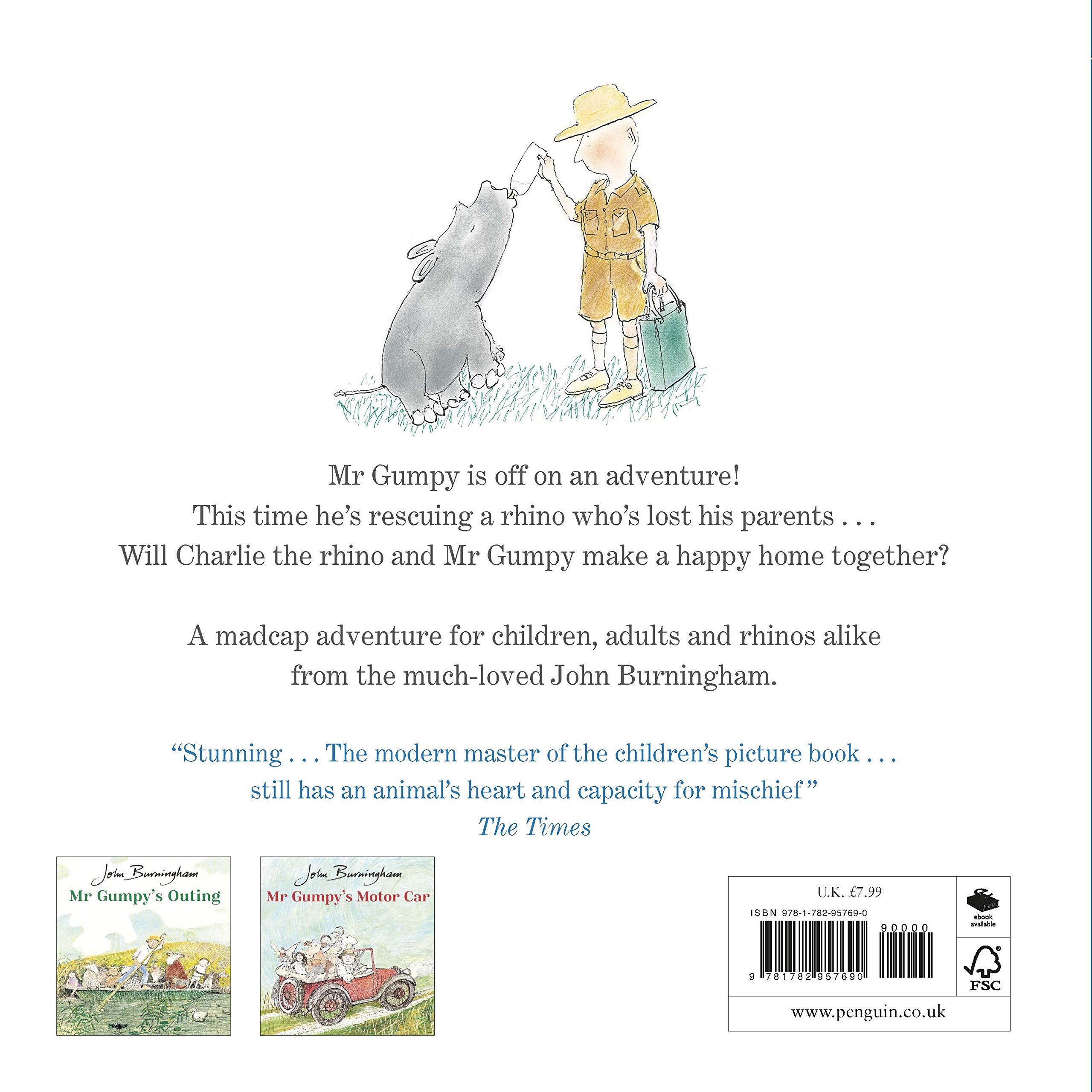 Mr Gumpy's Rhino - John Burningham