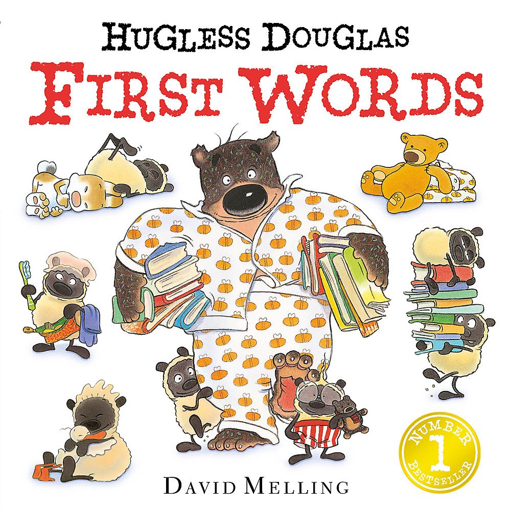 Hugless Douglas First Words Board Book - David Melling