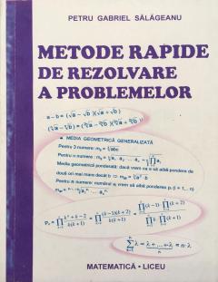 Metode de rezolvare a problemelor de matematica in liceu - Eremia Georgescu, Eugen Onofras