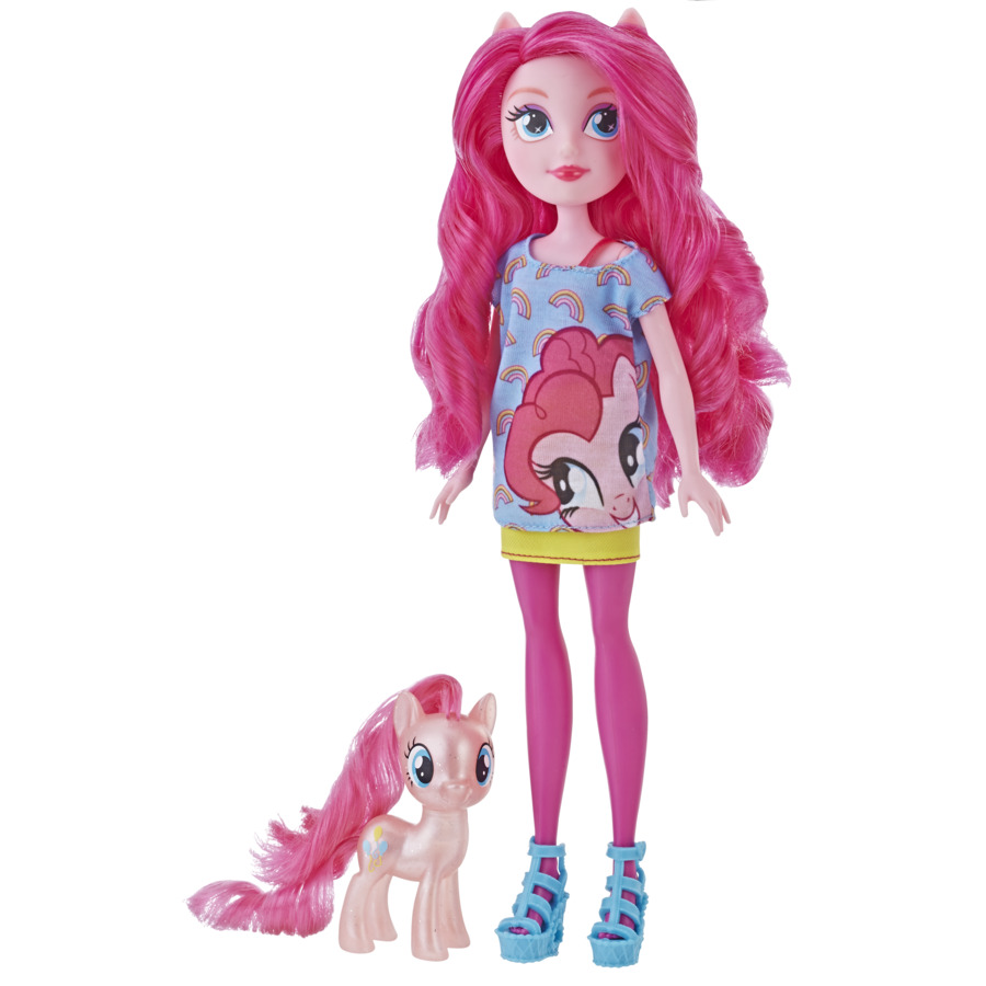 Set papusa - My Little Ponny Equestria Pinkie Pie cu ponei - Hasbro