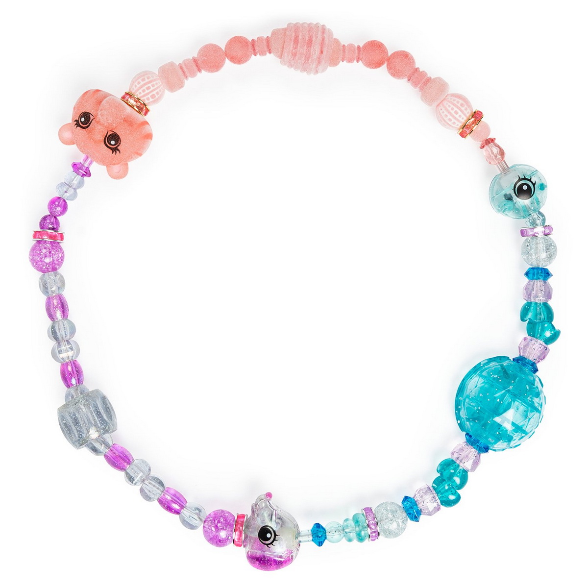 Set 3 Bratari Animalute Catel Tigru si Surpriza - Spin Master