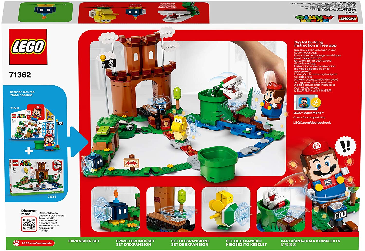 LEGO Super Mario - Set de extindere: Fortareata (71362) - LEGO