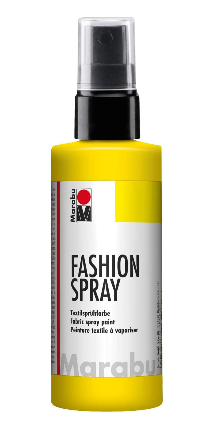 Spray textile - Marabu Fashion-Spray, 220 Sunshine Yellow, 100ml - Marabu