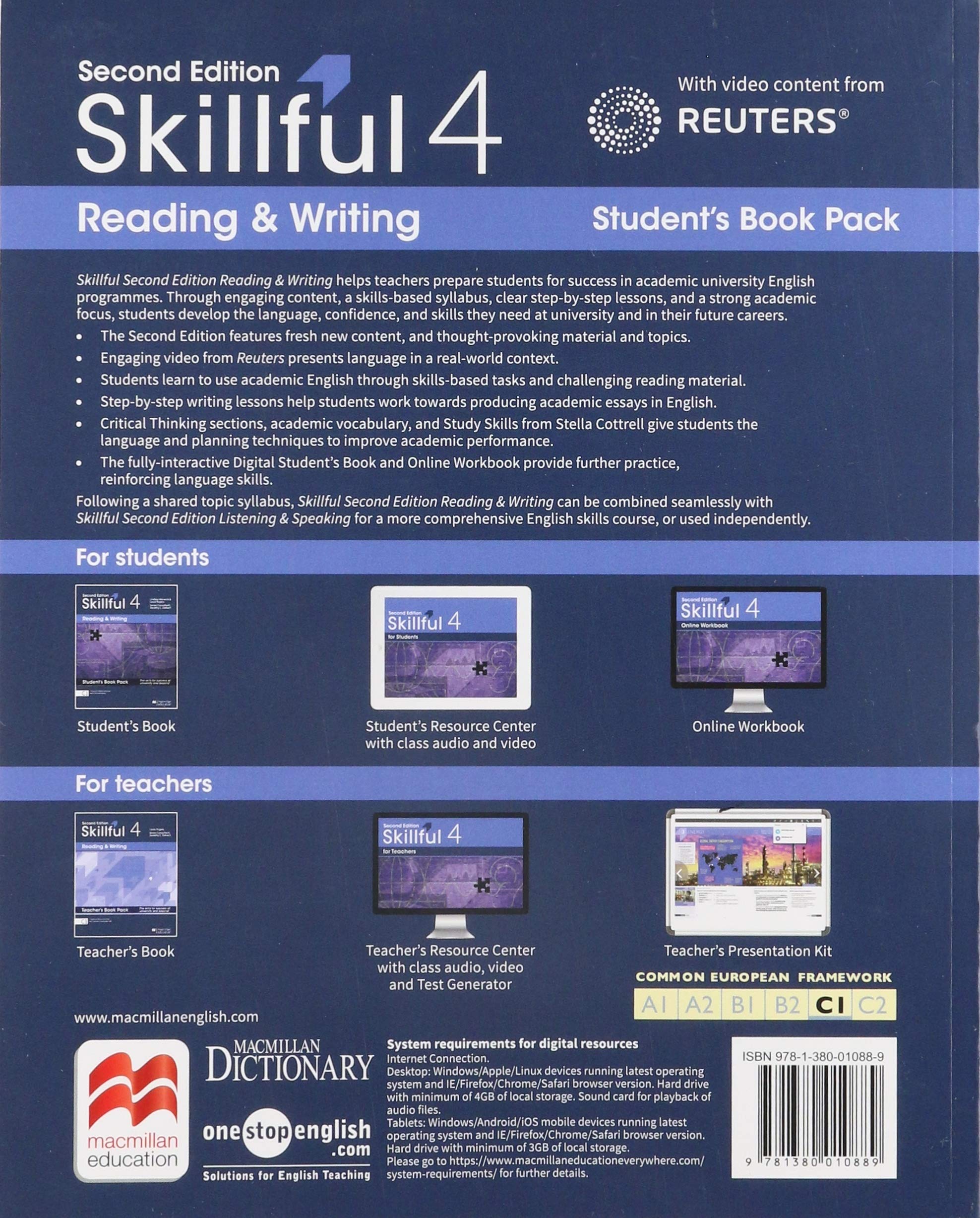 Skillful Second Edition Level 4 Reading And Writing Premium Student s