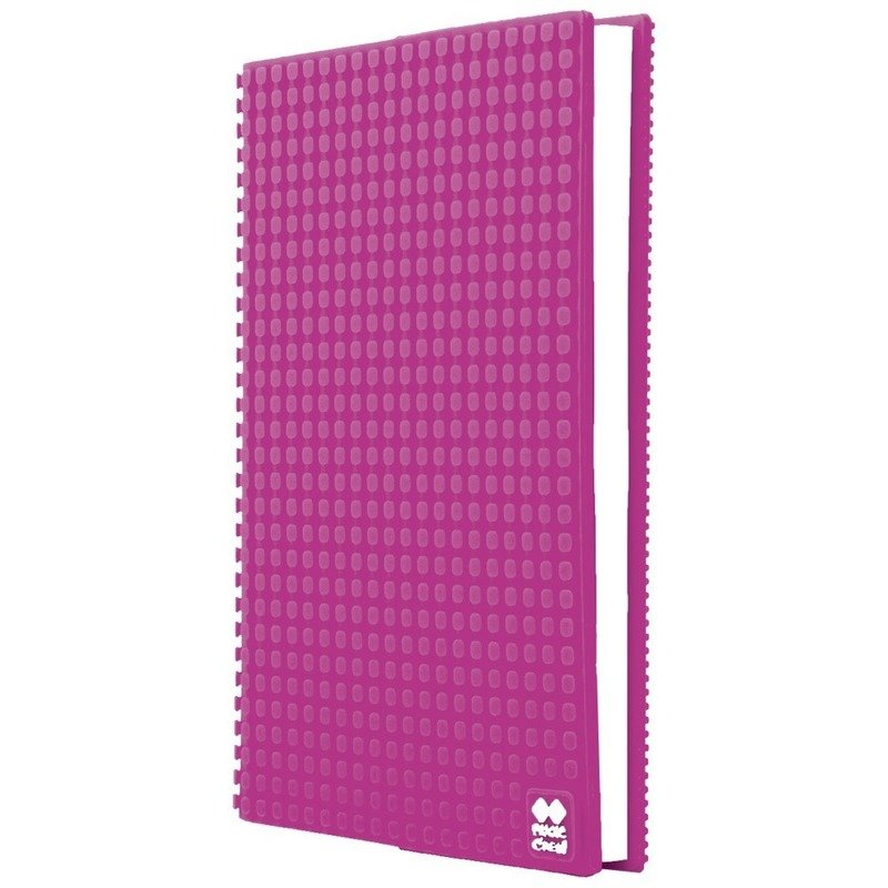 Jurnal - Pixie Crew Diary A5, fuchsia - Pixie Crew