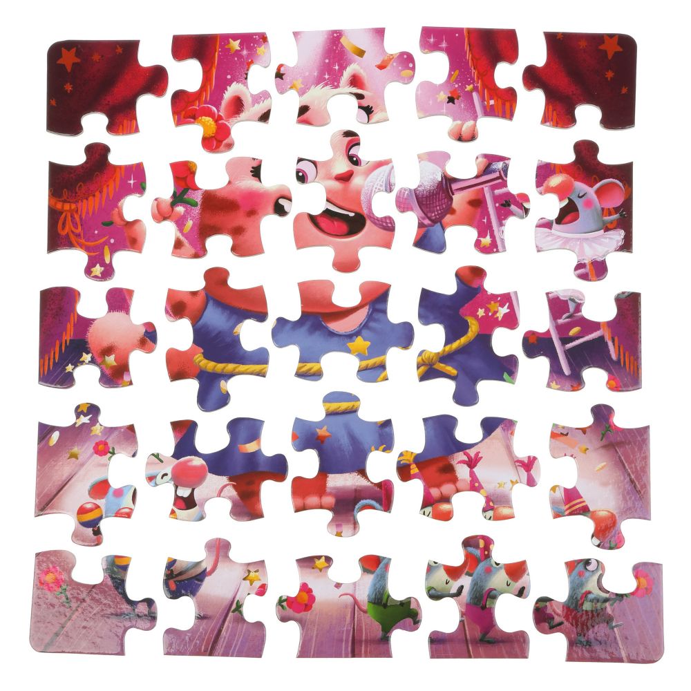 Puzzle - Singing animals - Model 2 - Cubika