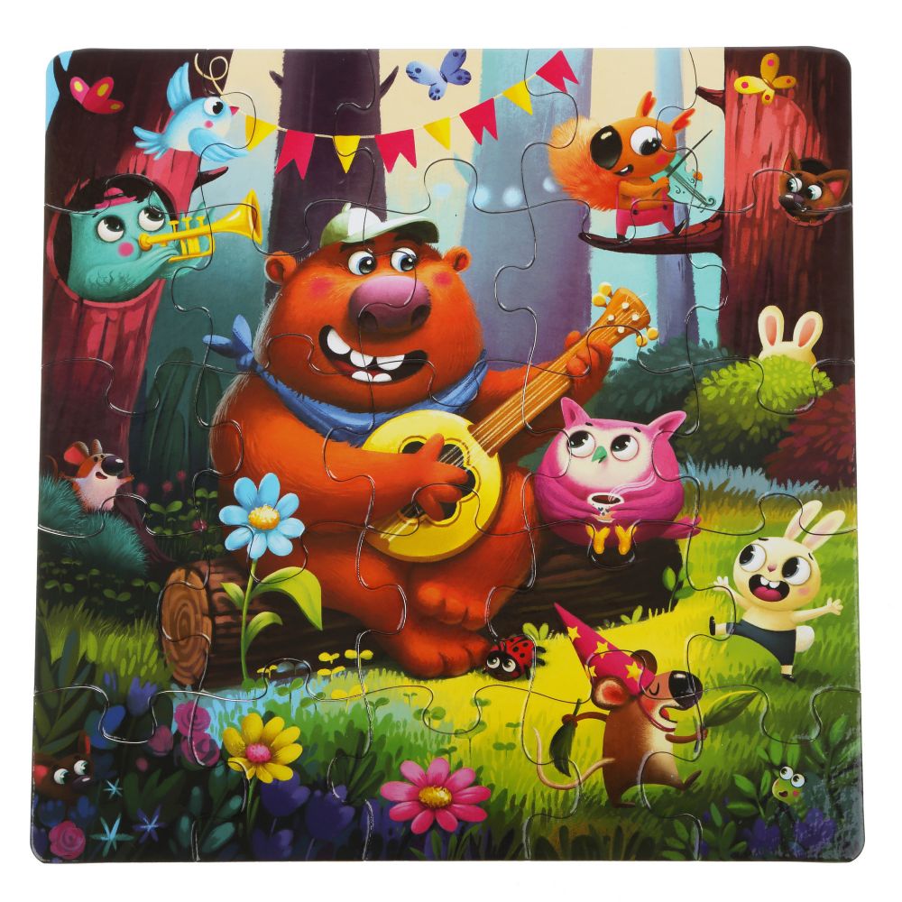 Puzzle - Singing animals - Model 1 - Cubika