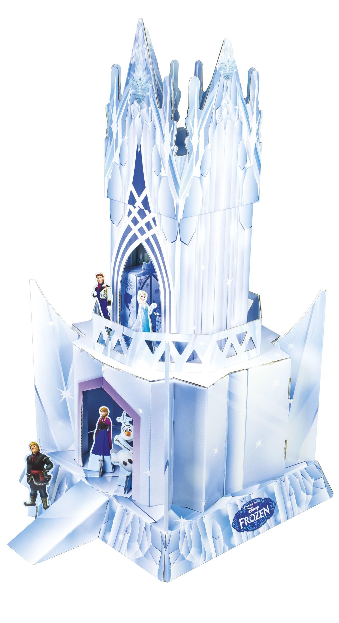 Set de construit din carton ecologic - Frozen - Disney