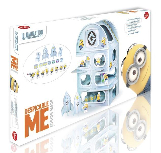 Set de construit din carton ecologic - Minions - Disney