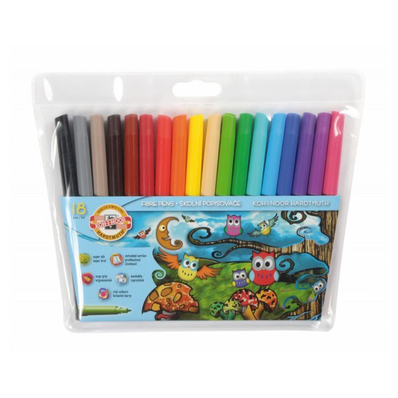 Set 18 carioci - Bufnite - Koh-I-Noor