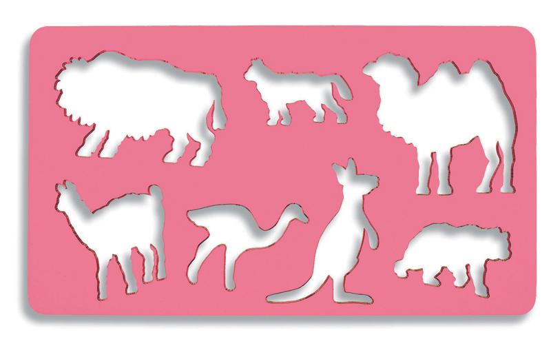 Sablon 7 animale salbatice - Koh-I-Noor