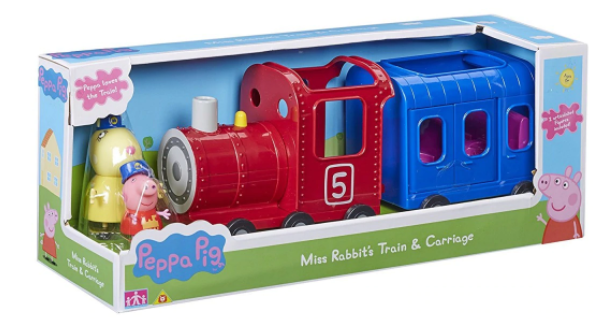 Set figurine Peppa Pig - Miss Rabbit's Train - TM Toys