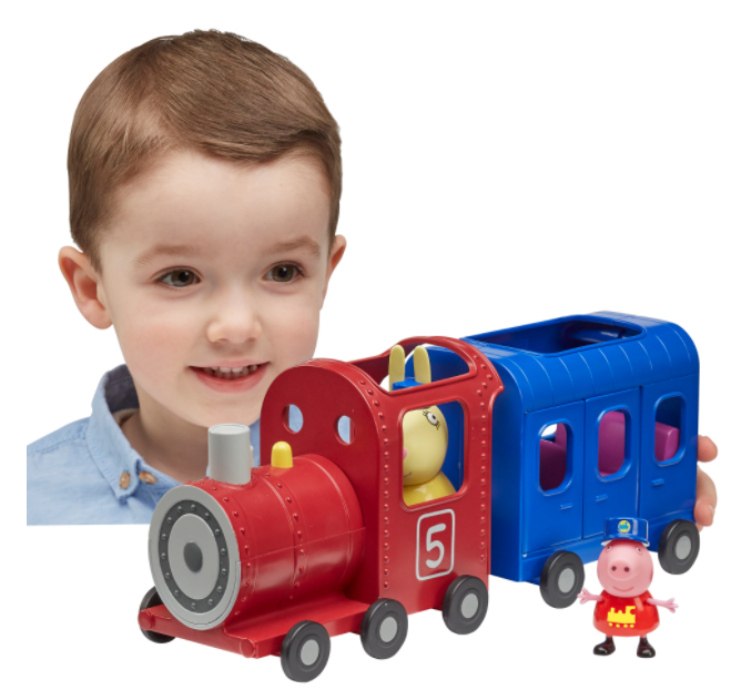 Set figurine Peppa Pig - Miss Rabbit's Train - TM Toys
