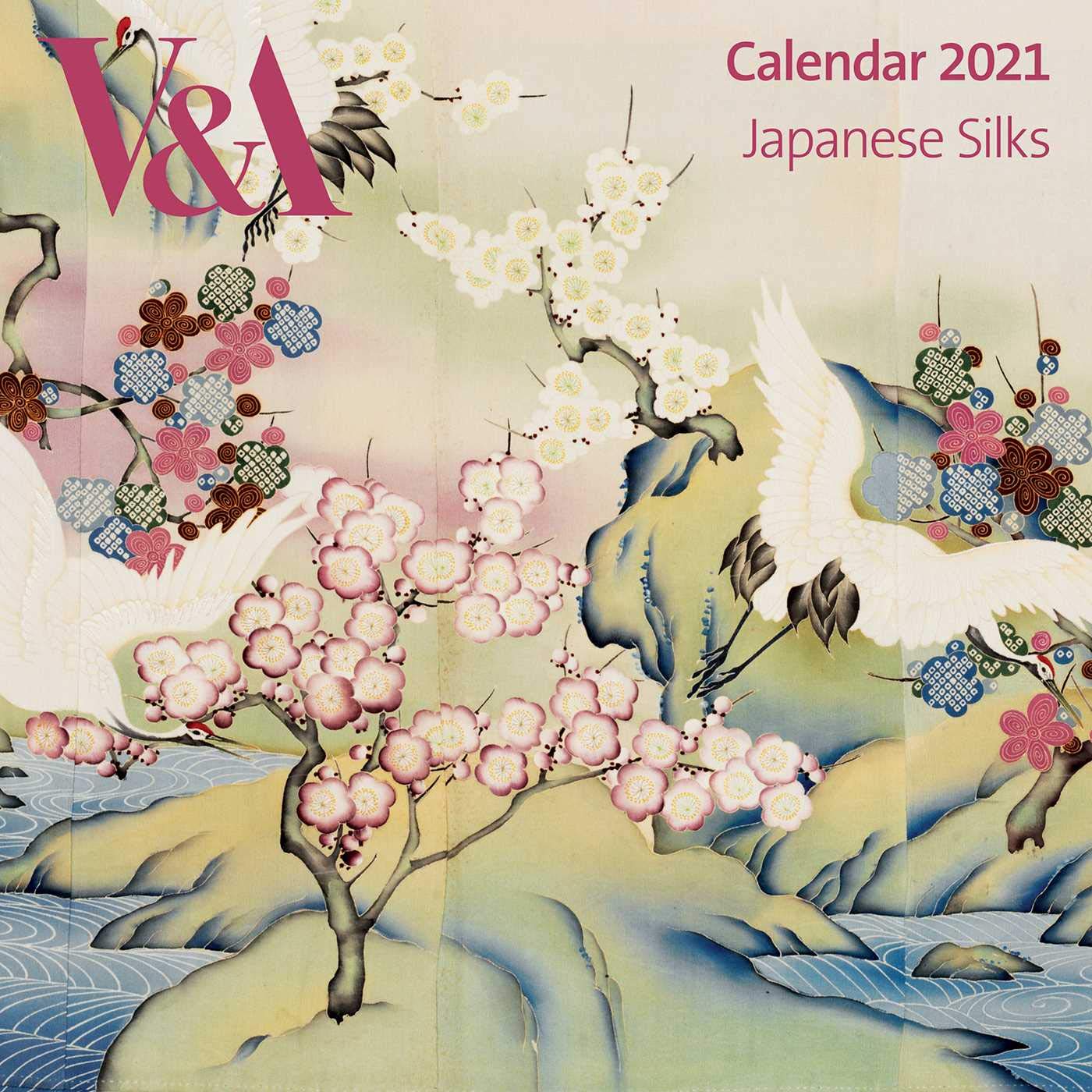 Calendar 2021 - V&A - Japanese Silks - Flame Tree Publishing