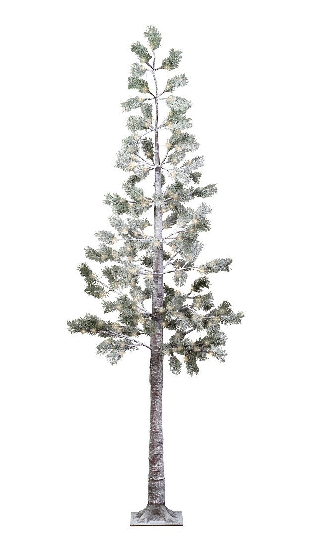 Brad artificial - LED Tree Snowy Pine Steady Outdoor - Kaemingk
