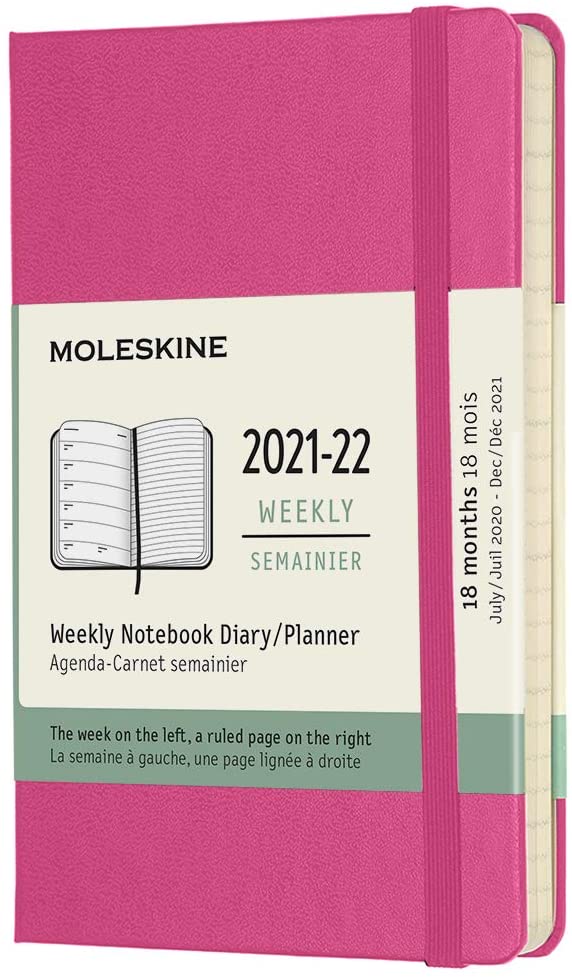 Agenda 2021-2022 - 18-Month Weekly Planner - Pocket, Hard Cover ...