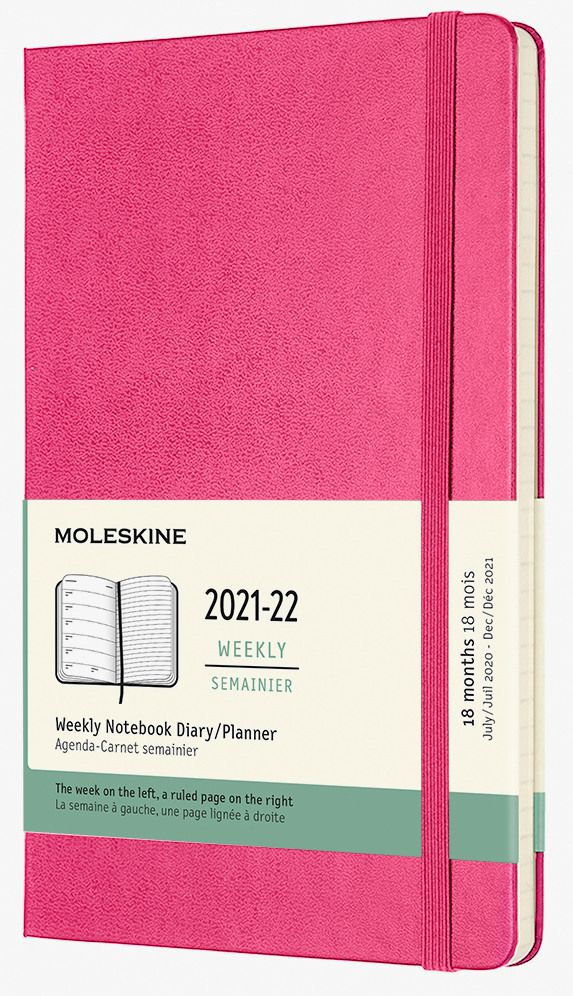 Agenda 2021-2022 - 18-Month Weekly Planner - Large, Hard Cover ...
