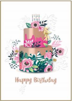 Felicitare - Happy Birthday - Ling Design