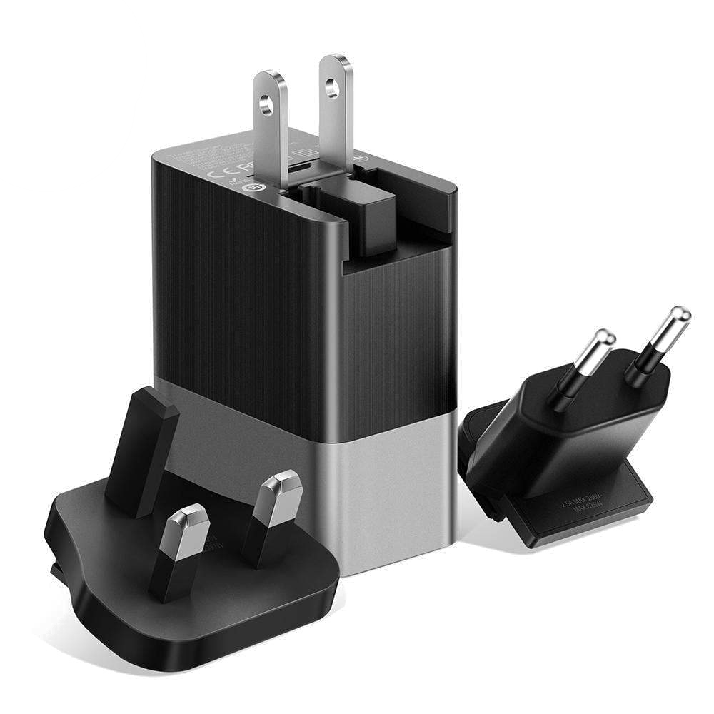 Mcdodo Incarcator Retea 3.4A 3 Ports USB Travel Black (plug EU/UK) - Mcdodo