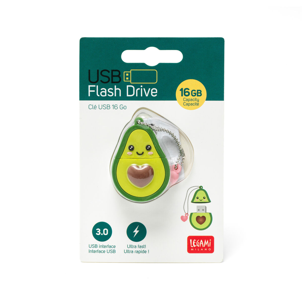 Memorie USB 3.0 - Avocado, 16GB - Legami