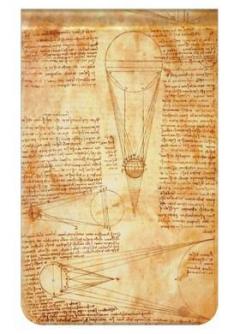 Notebook: Leonardo’s Sketches: Sun & Moonlight Mini Reporter - Paperblanks