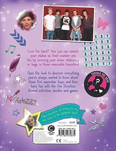 One Direction Transfer Activity Book - Claire Sipi