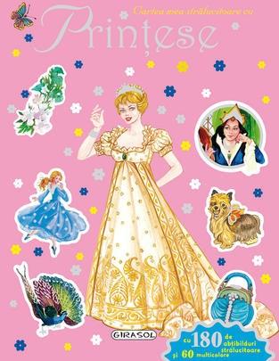 Cartea mea stralucitoare cu printese (roz)