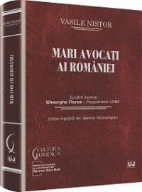 Mari avocati ai Romaniei - Nistor Vasile