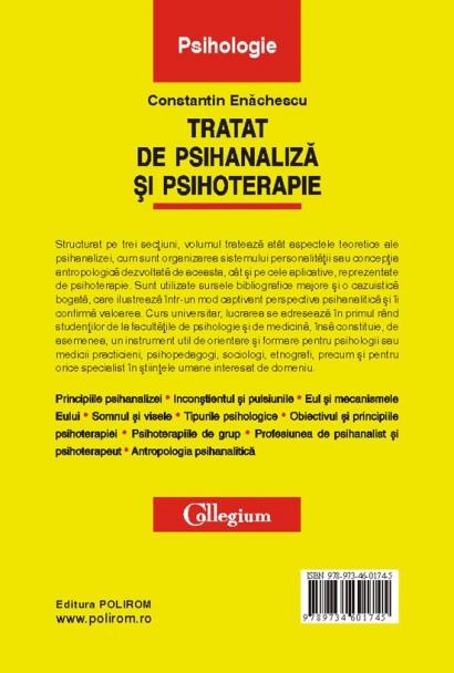 Tratat de psihanaliza si psihoterapie - Constantin Enachescu Tratat de psihanaliza si psihoterapie - Constantin Enachescu