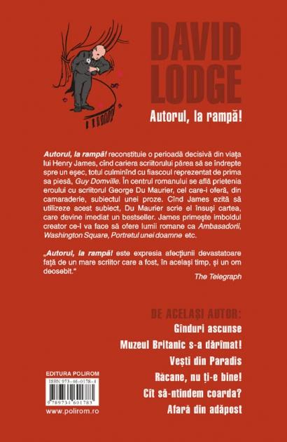 Autorul, La Rampa! - David Lodge